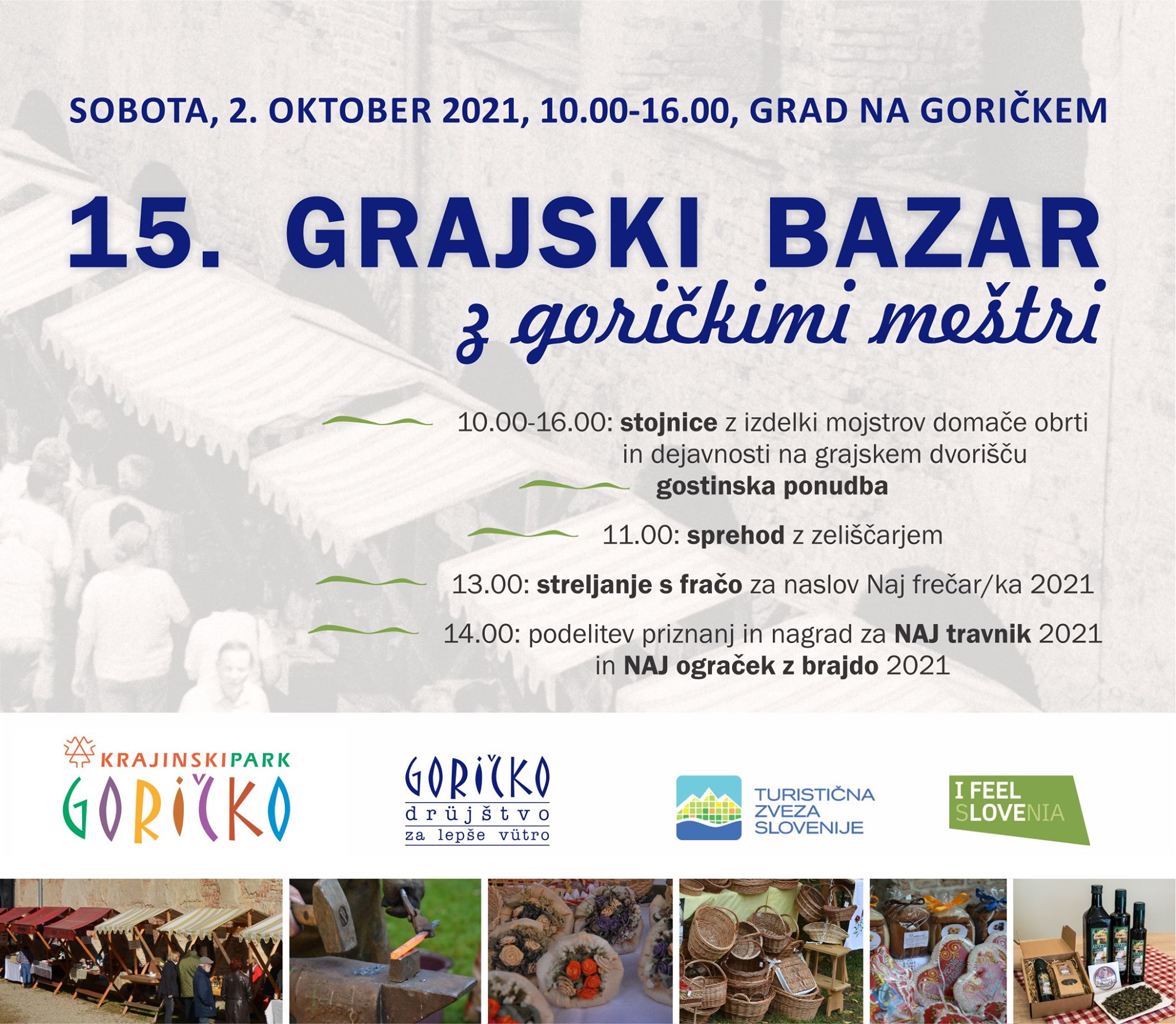 15. grajski bazar pri gradu Grad na Goričkem - Radio Maxi